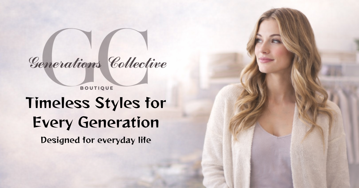 Generations Collective | Timeless Styles for Every Generation